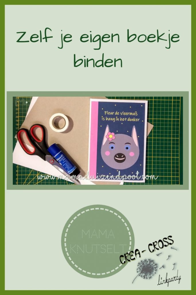 Zelf je eigen boekje binden – Mama Duizendpoot
