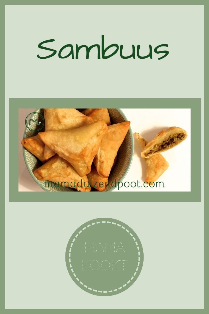 Sambuus (Somalische samosa’s) – Mama Duizendpoot